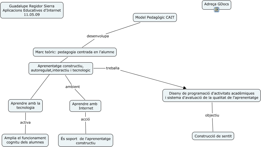 activitatCMap 1 - model CAIT