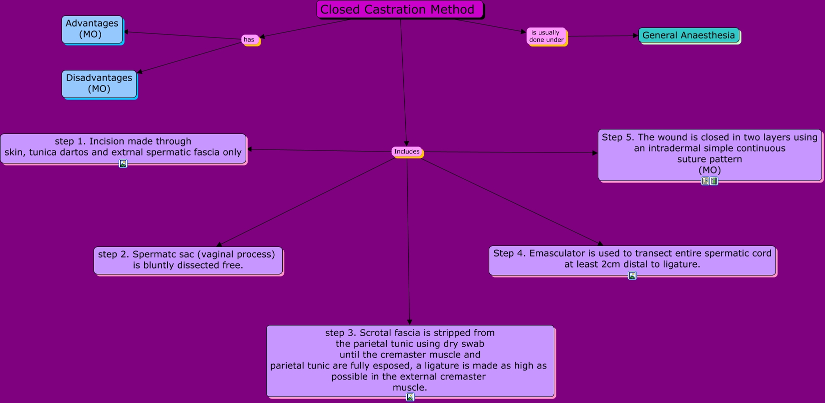 Closed Castration Method